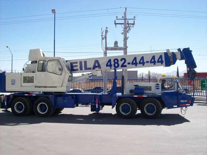 GRUA DE 30 TONS BUCYRUS 45G » Grúas Keila